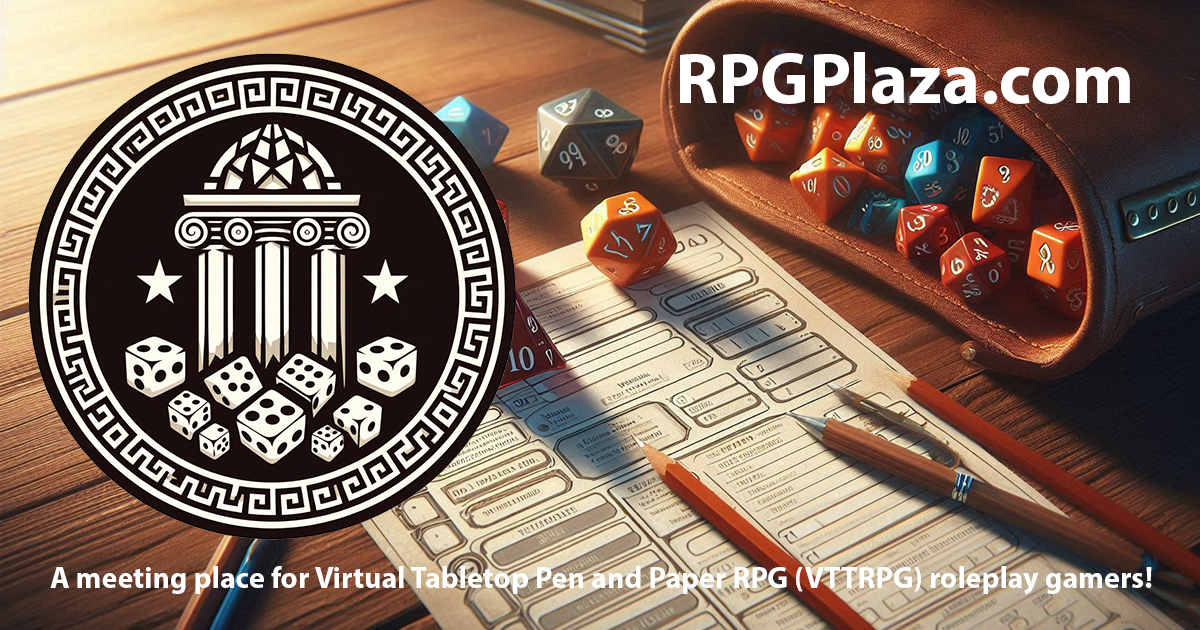 RPG Plaza - A meeting place for Virtual Tabletop Pen and Paper RPG ...